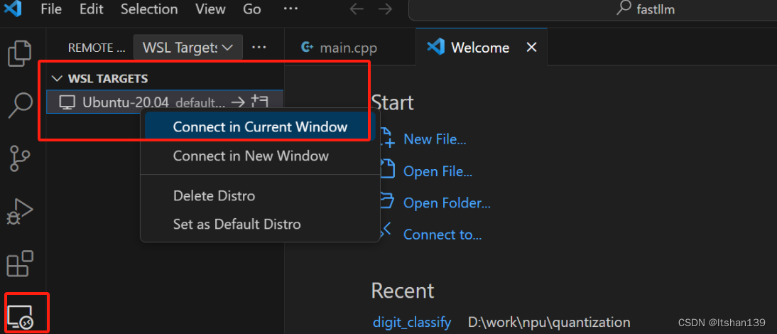 vscode如何正确访问WSL里面的代码并能debug_wsl debug-CSDN博客