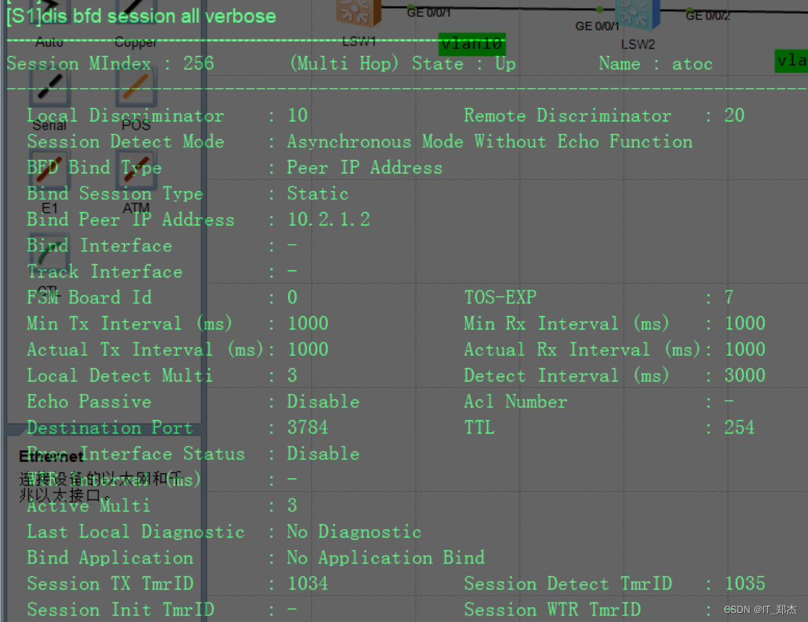 BFD原理与配置_bfd配置-CSDN博客