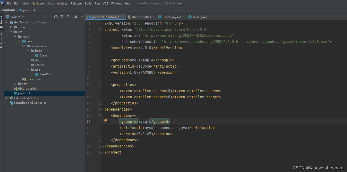 JavaWeb(DaO模式开发）_java dao-CSDN博客
