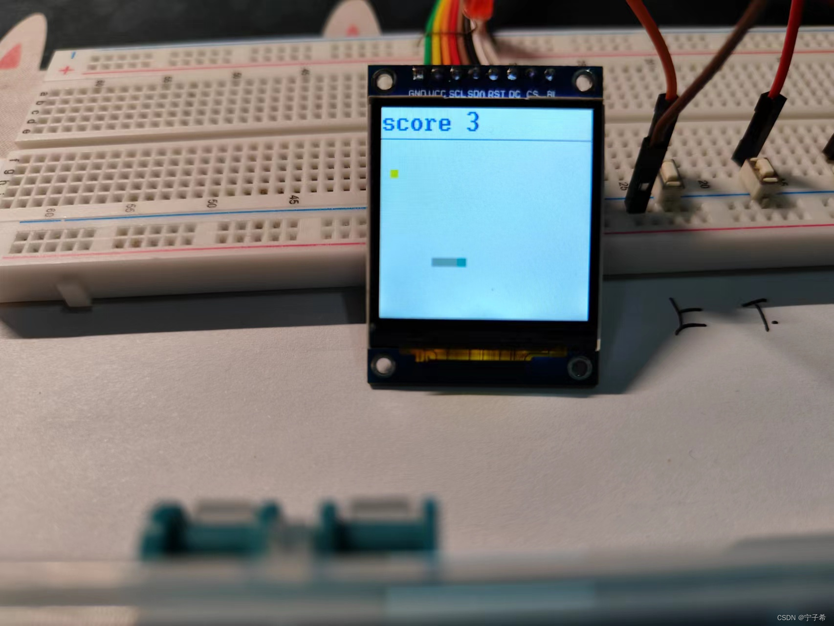 贪吃蛇 ESP32 (microPython实现)_spi贪吃蛇-CSDN博客