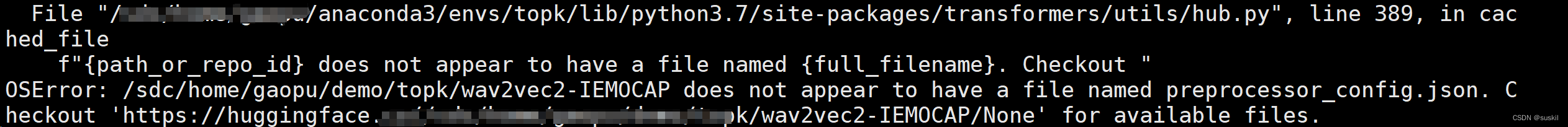 【Emotion Recognition with wav2vec2 base on IEMOCAP】项目报错解决方案_wav2vec2-base-CSDN博客