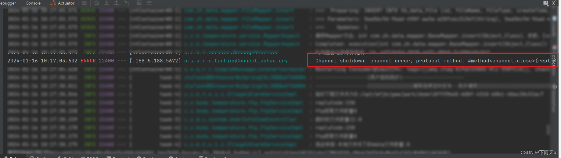 operation basic.ack caused a channel exception precondition_failed: unknown delivery tag 1-CSDN博客