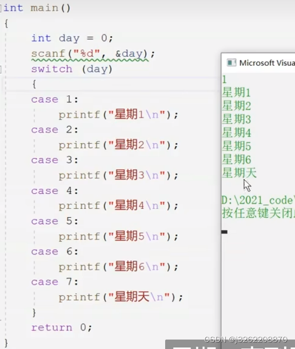 分支语句if Else，循环，swich语句 Csdn博客