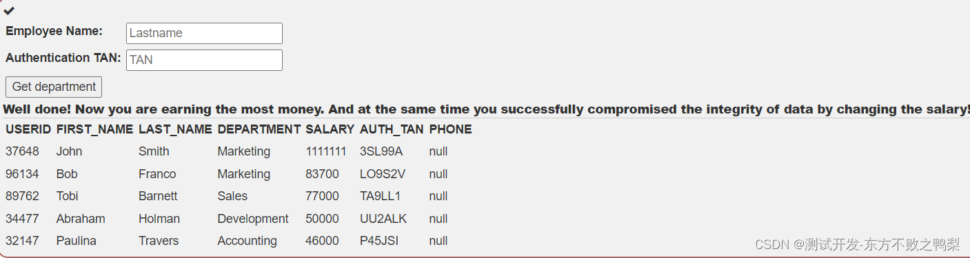 webgoat-（A1）SQL Injection_webgoat的a1-CSDN博客
