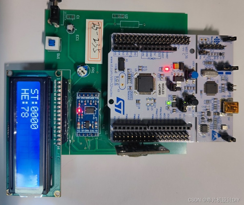 基于STM32L476单片机智能手环计步MAX30102心率检测设计23-235-CSDN博客