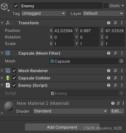Unity 中实现FSM（有限状态机）框架及简单应用_unity 有限状态机框架-CSDN博客