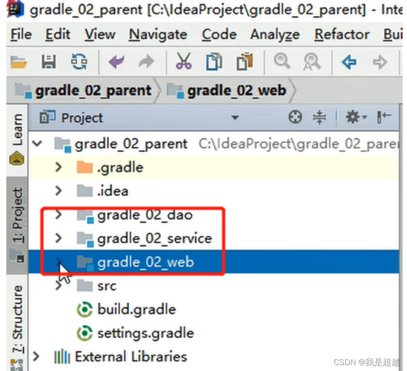 Gradle构建JAVA聚合项目快速入门_gradle java-CSDN博客