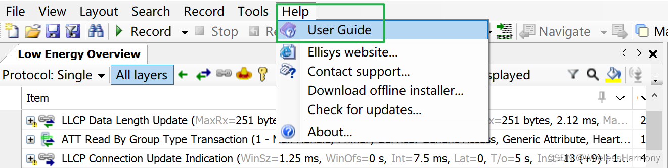 Ellisys 使用小技巧-CSDN博客