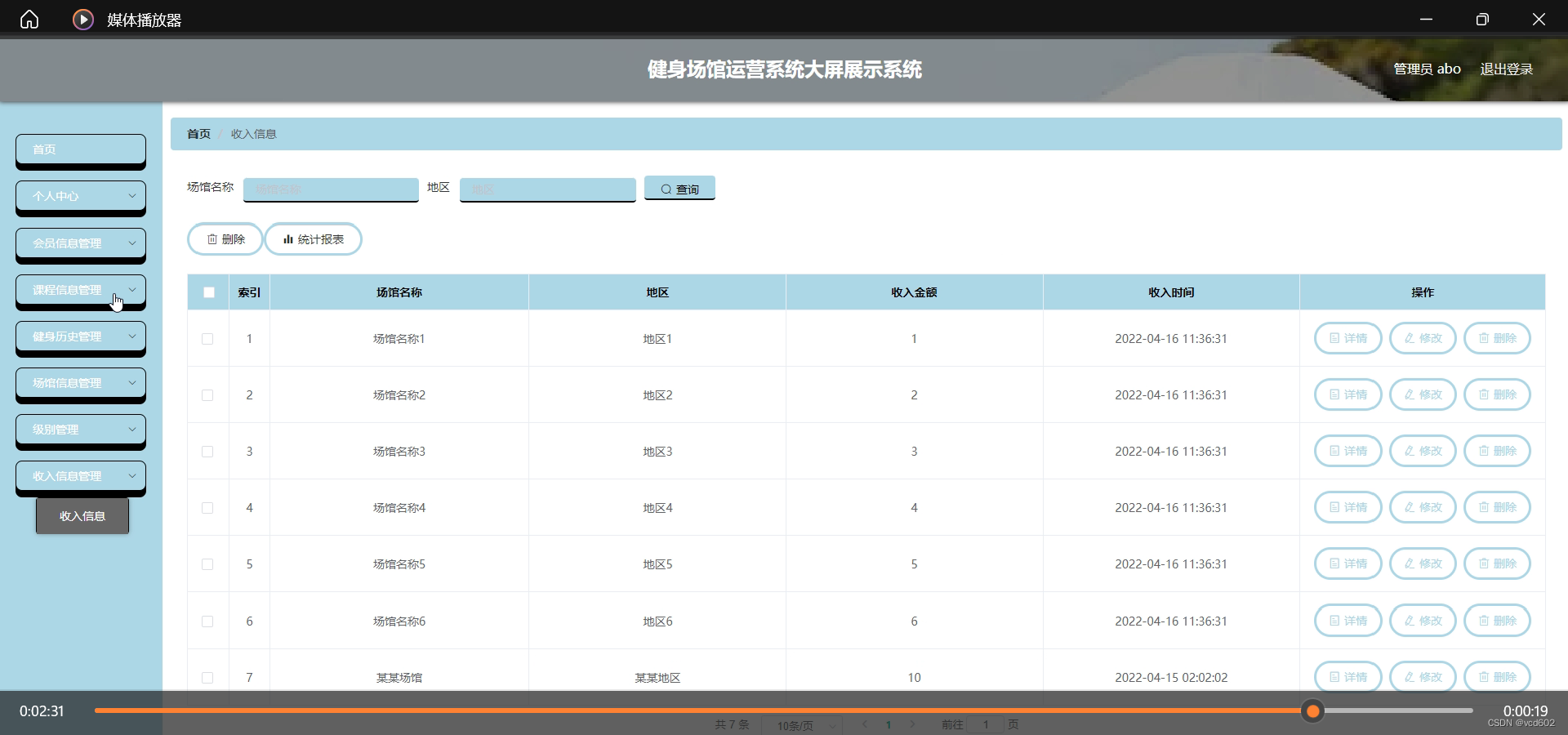 ssm/php/node/python健身场馆运营系统大屏展示系统_php生成可视化大屏-CSDN博客