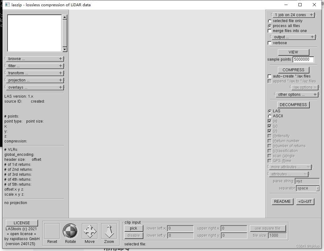 LAStools安装，及常用命令！-CSDN博客
