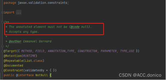 Notnull Notblank Notempty区别和使用 Javax Validation List Long Csdn博客
