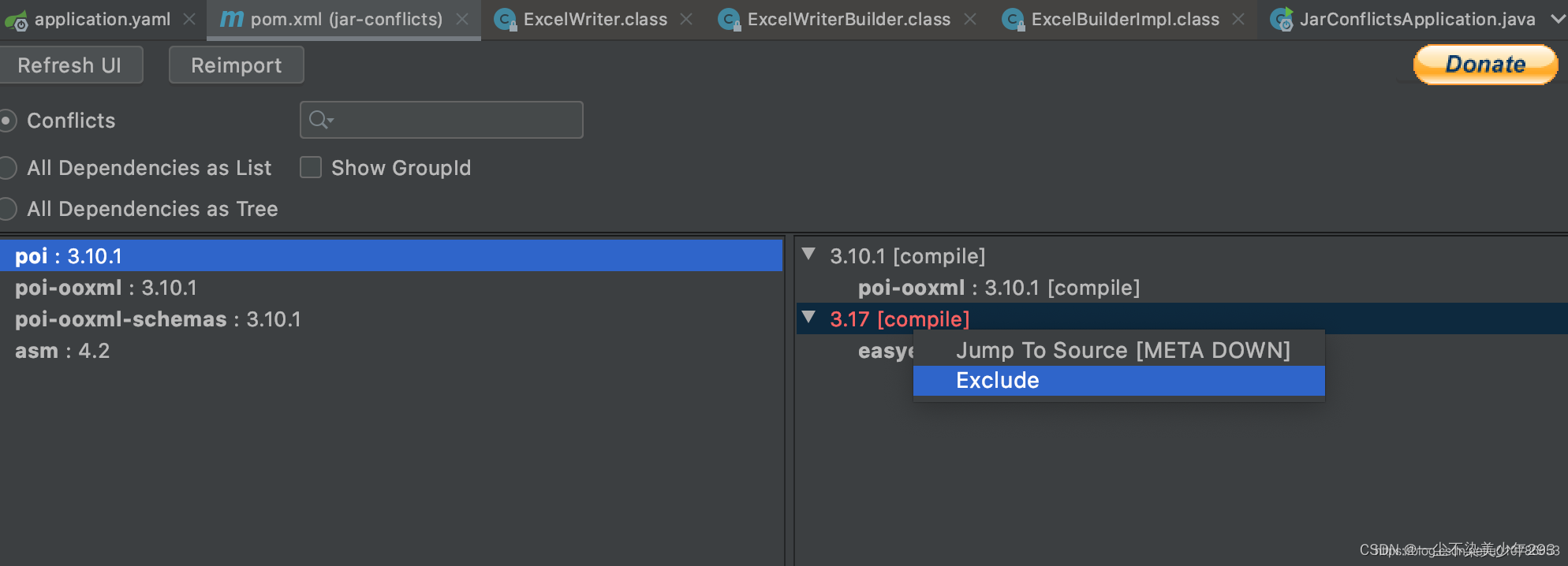 java.lang.IllegalStateException: Error processing condition 架包依赖版本冲突修复-CSDN博客