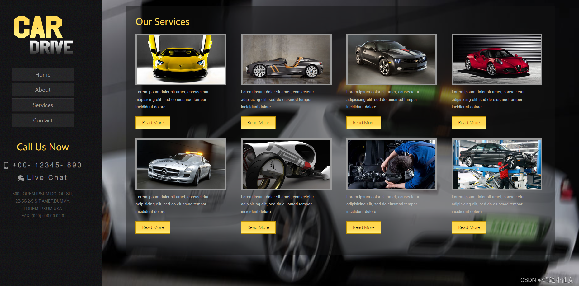 7. web前端网页制作 汽车网站网页设计实例 大学生期末大作业 html+css+js_modernizr.2.5.3.min.js-CSDN博客
