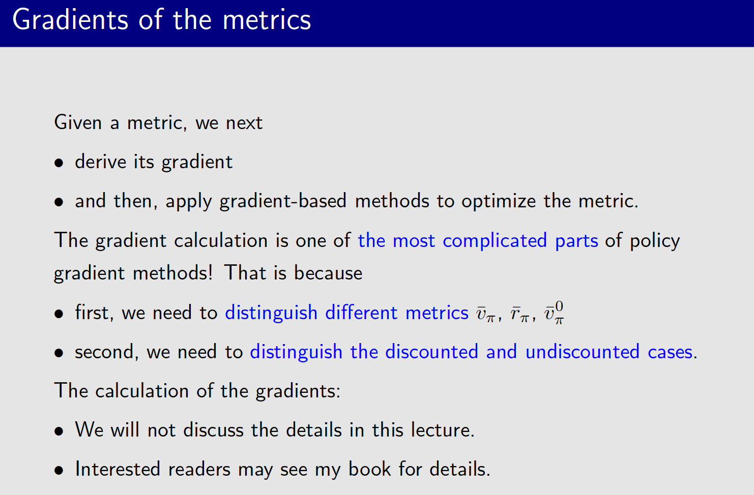 强化学习-赵世钰（九）：策略梯度方法（Policy Gradient Methods）【表格--＞函数(NN)】【REINFORCE algorithm＜--＞基于MC方法】-CSDN博客