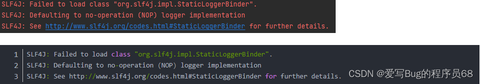 Slf4j Failed To Load Class “orgslf4jimplstaticloggerbinder“ Slf4j Defaulting To No 