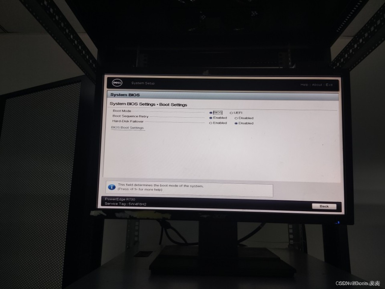 如何解决重装dell R730操作系统时提示 error:bios/legacy boot of uefi-only media_error bios legacy boot of uefi ...
