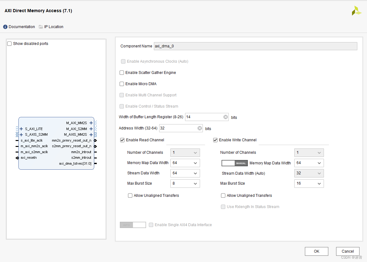 AXI DMA IP核使用方法-CSDN博客