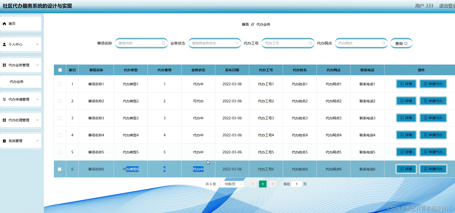 Java毕业设计社区代办服务系统的设计与实现（springbootmysqljdk18maven339） Csdn博客 