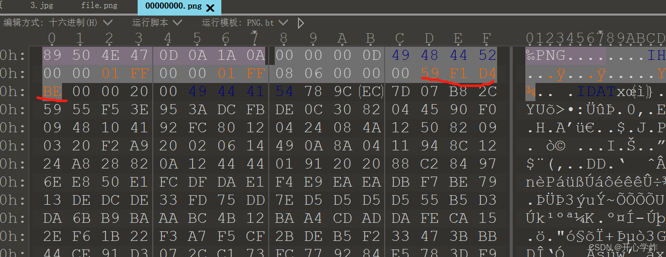 BugKu CTF(杂项篇MISC)练习—奇怪的png图片_csdn 奇怪的图片-CSDN博客