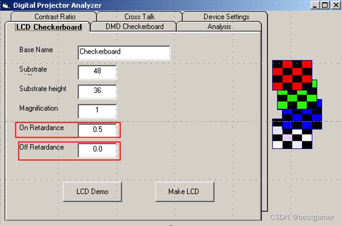 LightTools 之投影仿真的checkerboard pattern的创建 3_lighttools 左旋光-CSDN博客