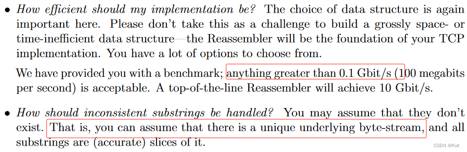 CS144（2024 Winter）Lab Checkpoint 1: stitching substrings into a byte stream_cs144 2024lab1-CSDN博客