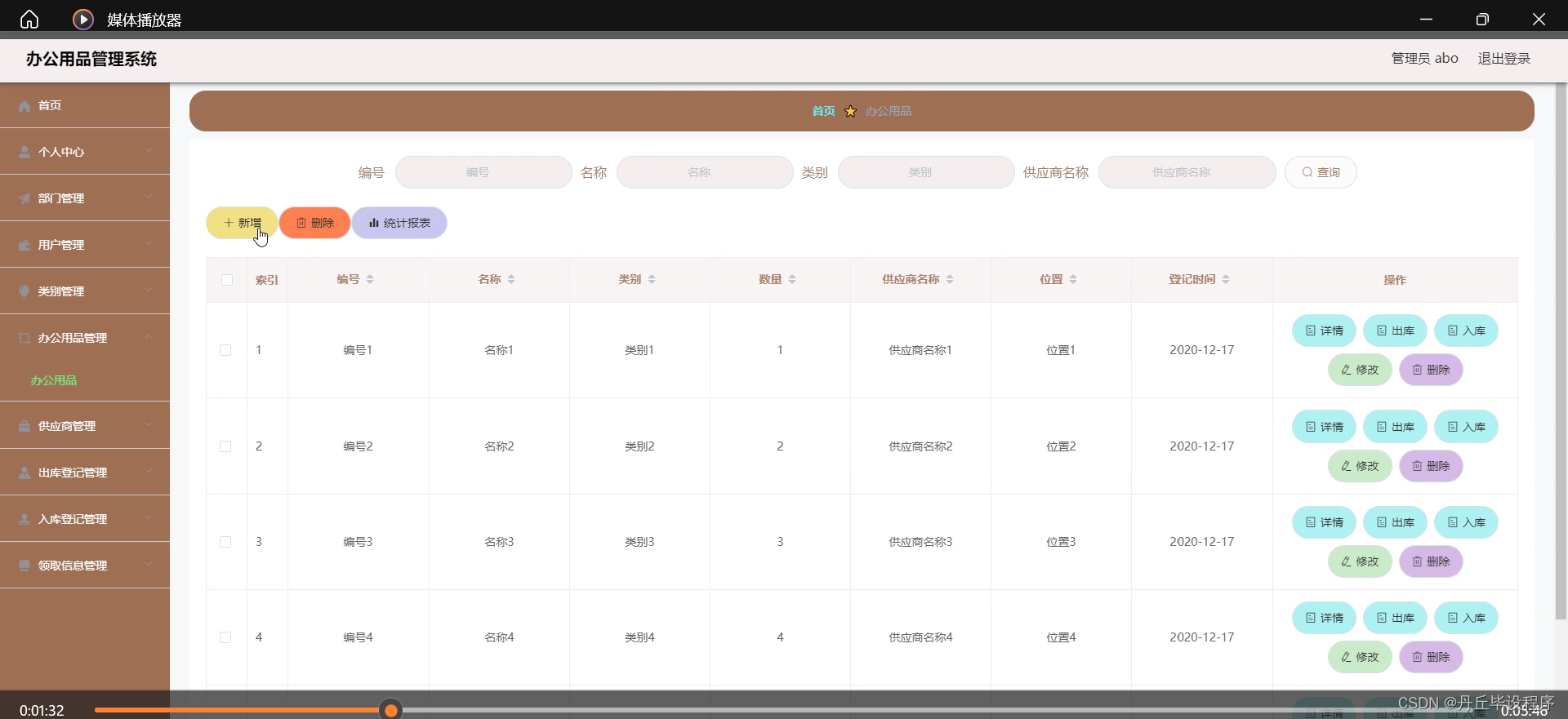 ssm/php/node/python办公用品管理系统_php源码办公用品管理系统-CSDN博客