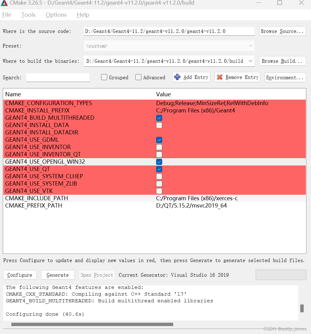 Windows下安装带有GMDL接口的Geant4_geant4安装windows-CSDN博客