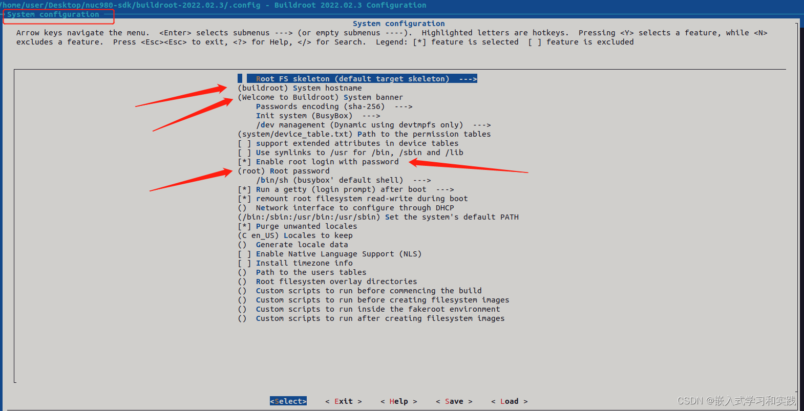 手把手教-buildroot 制作根文件系统过程，开启 ssh 以及 sftp 功能遇到的问题及解决办法-CSDN博客