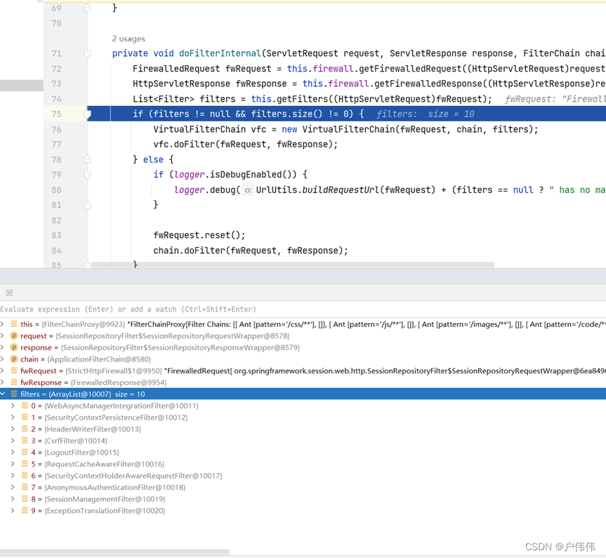 SpringSecurity自定义Filter、自定义FilterChain以及FilterChain的匹配 ...