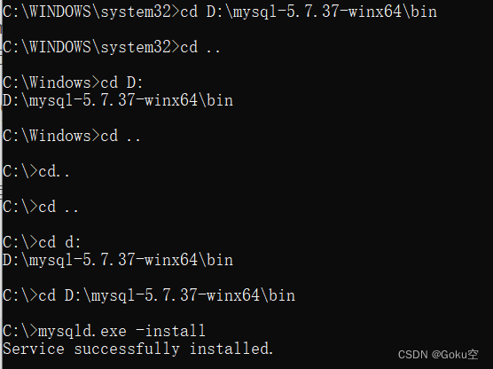 Mysql数据库无法连接，mysql服务在windows服务中找不到 Window服务中找不到mysql Server Csdn博客
