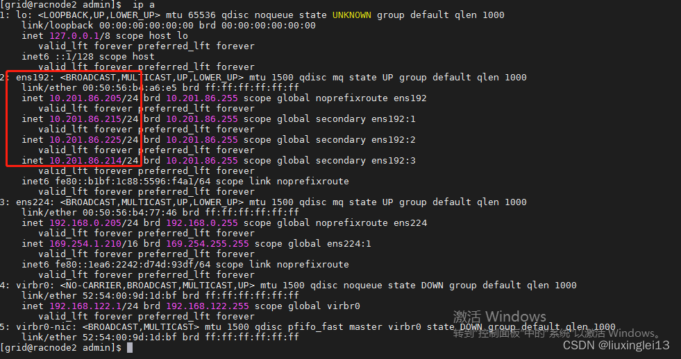 Oracle Rac 11G VIP测试_rac vip-CSDN博客