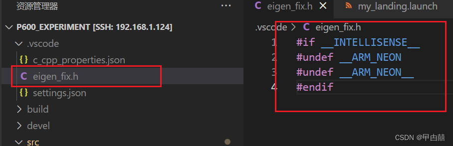Arm64 VSCode C/C++ IntelliSense 无法识别Eigen的MatrixXf VectorXf等成员_命名空间eigen::matrixxf 没有该成员-CSDN博客