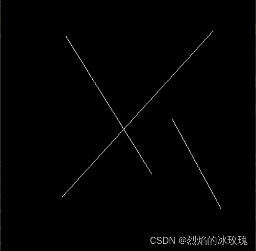 计算机图形学学习python实现1（绘制直线）（DDA、Bresenham画线法、中点画线法、OpenGL初步）（完整代码为鼠标实时绘制）_dda算法画直线-CSDN博客