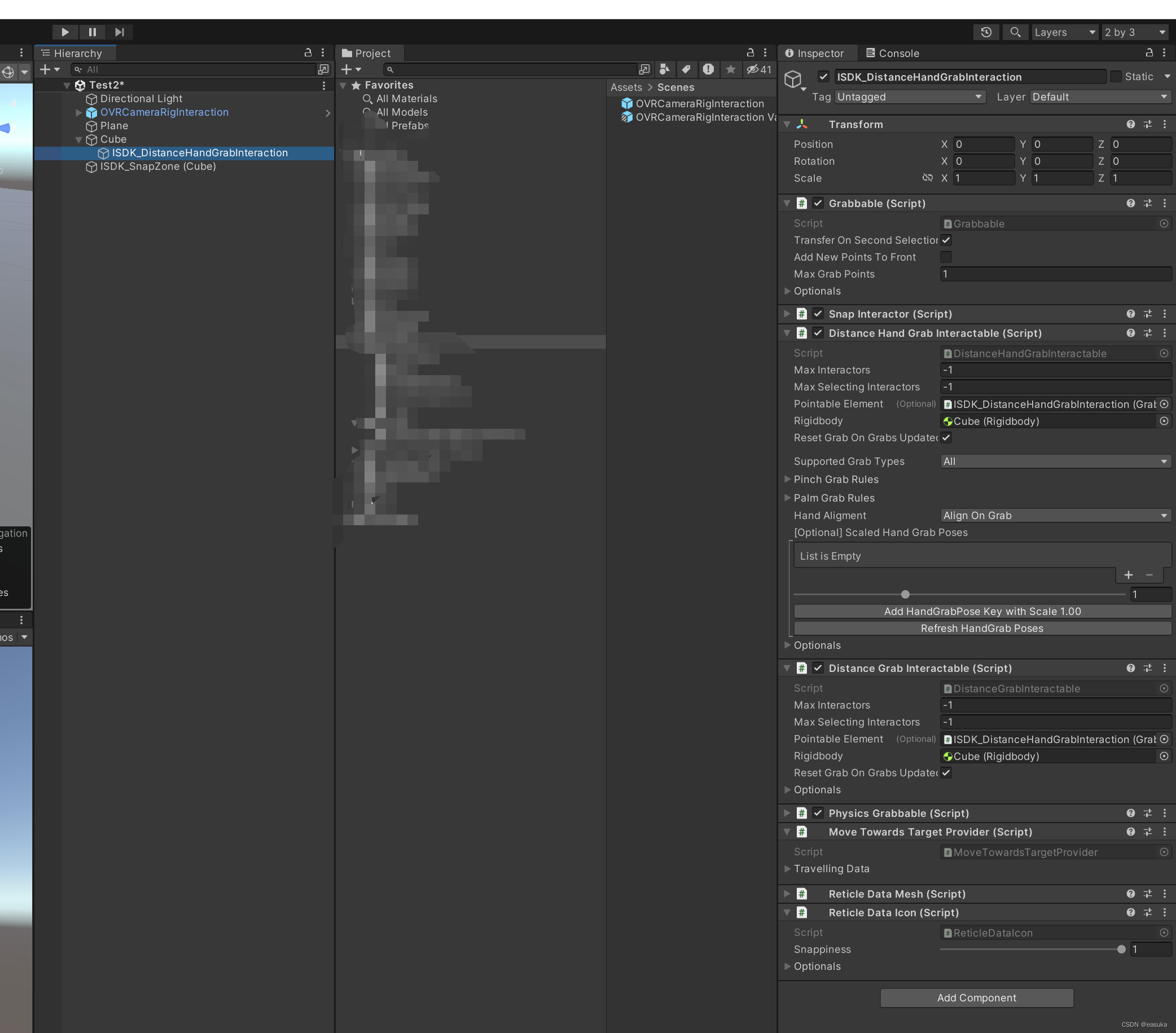 Unity Quest3 快速添加模型交互unity 3d Model Interaction Csdn博客 