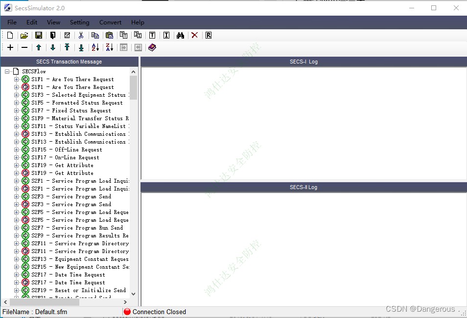 SeceGem介绍--附赠Secsgem模拟器_secegem通讯库-CSDN博客