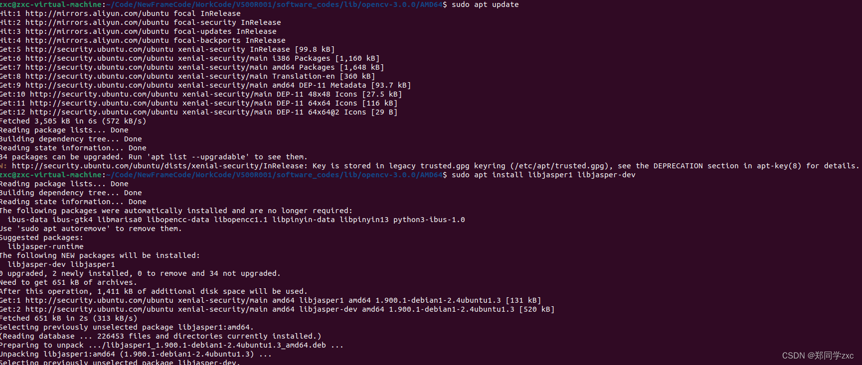 关于ubuntu22.04 缺失libjasper1库的解决_e: unable to locate package libjasper1-CSDN博客