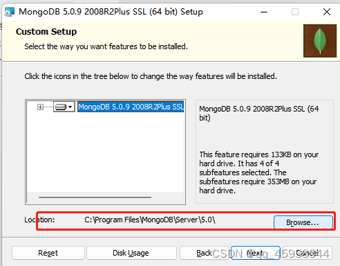 Windows 10环境 下载和安装mongdb5.0.9版本详细步骤_mongodb 5.0 windows下载安装-CSDN博客