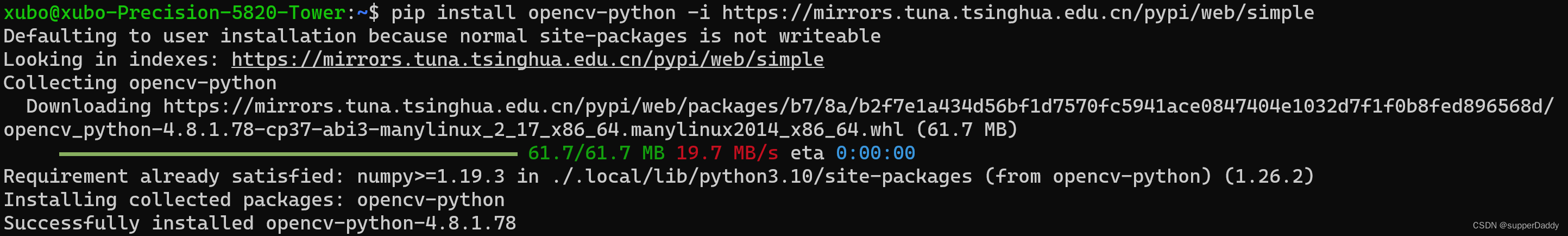 Linux系统下配置CUDA环境，使用GPU训练模型（Ubuntu22.04+python3.10+tensorflow2.8.0+cuda11.7+cudnn8.2.0）_linux安装 ...