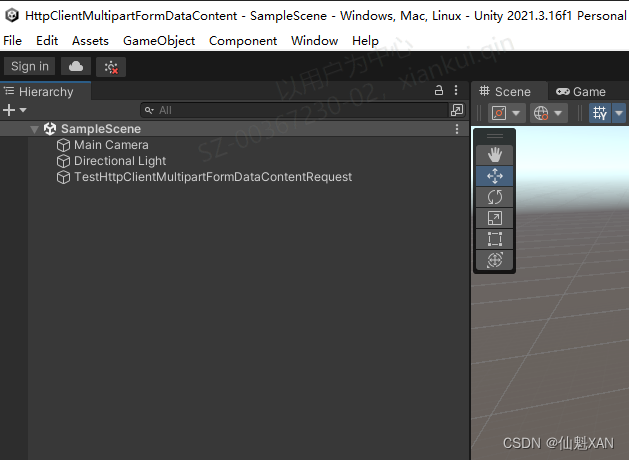 Unity HttpClient 之 使用MultipartFormDataContent 发起 内容类型为 multipart/form-data 的数据 Post 请求(正常与流式响应处理 ...
