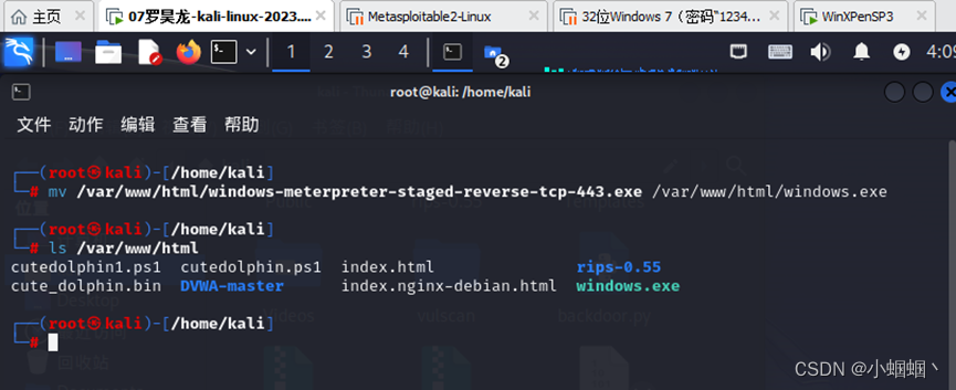 在Kali中使用MSFPC生成被控端并进行远程控制-CSDN博客
