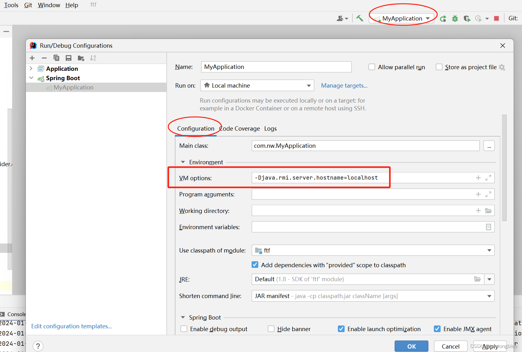 RMI TCP Accept-0: accept loop-CSDN博客