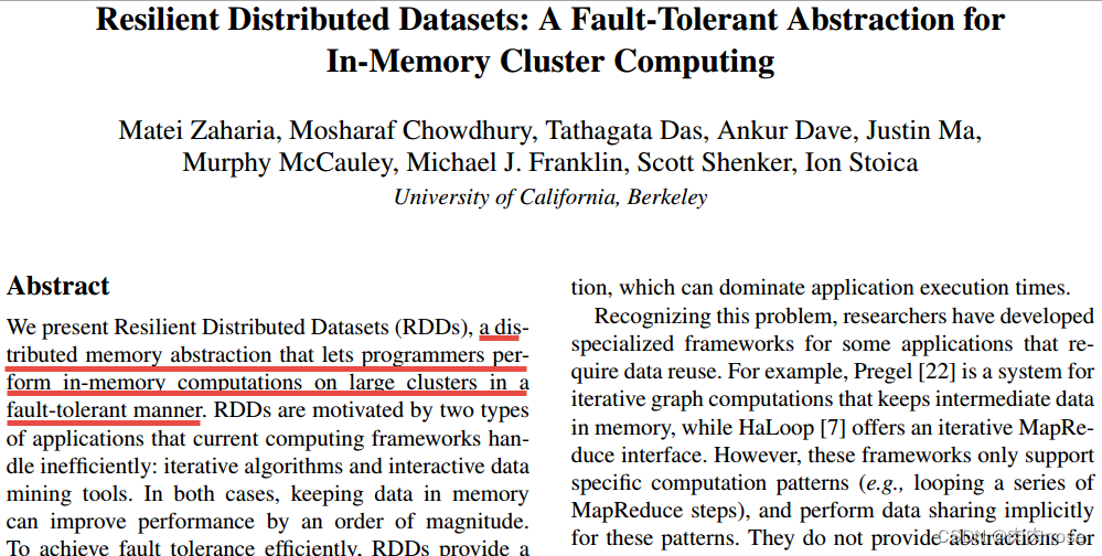 【Spark Core】RDD详解-CSDN博客