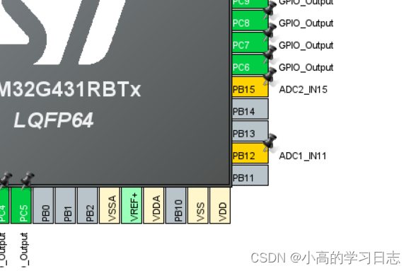 嵌入式蓝桥杯stm32g431（hal库开发）——ct117e学习笔记07：adc模数转换stm32g431 Adc Csdn博客