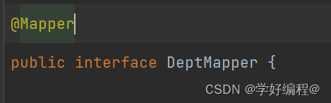 Spring Boot启动报错：Field deptMapper in com.xxx.service.impl.DeptService..._field deptmapper in com ...