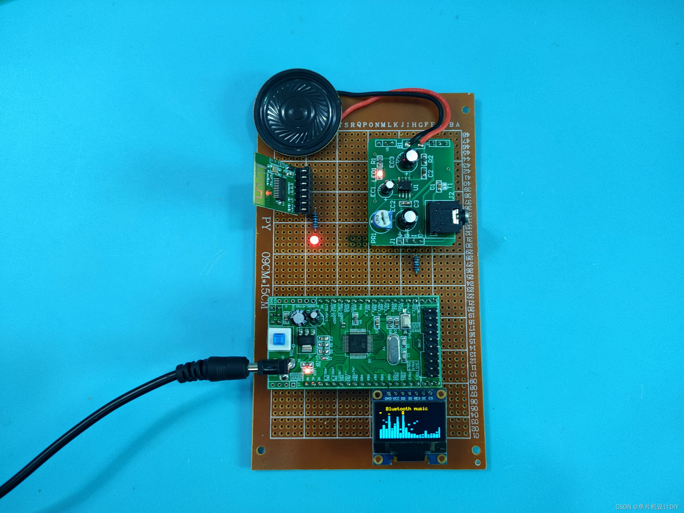 基于stm32单片机无线蓝牙音频音乐频谱显示音箱播放器设计162stm32播放手机音乐 Csdn博客