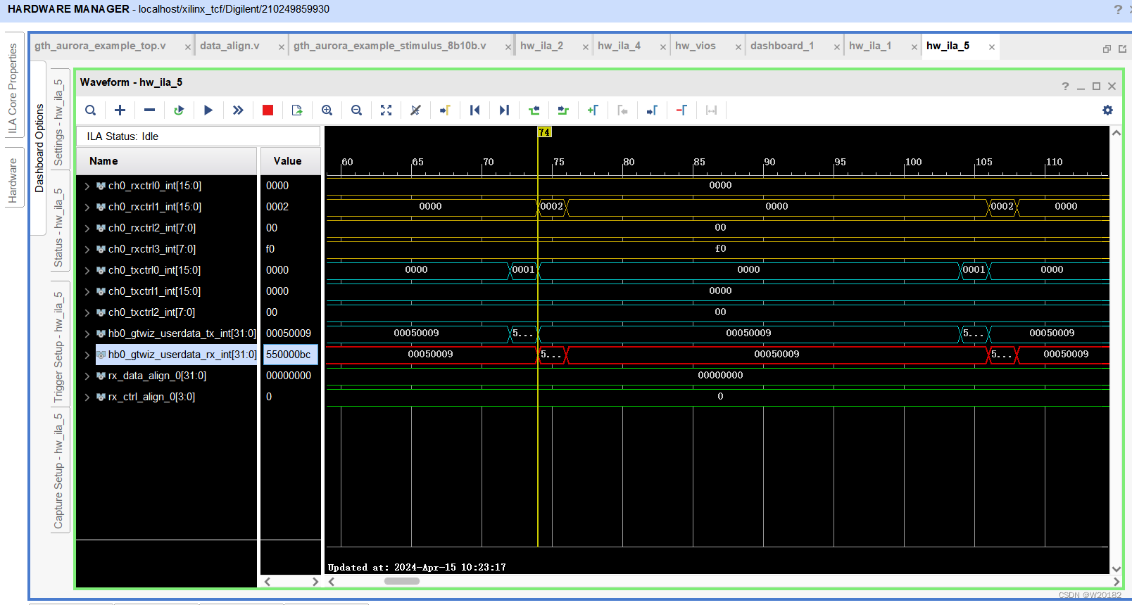 FPGA GTH 实现QSFP光口通信（三）——单路数据对齐_aurora qsfp-CSDN博客