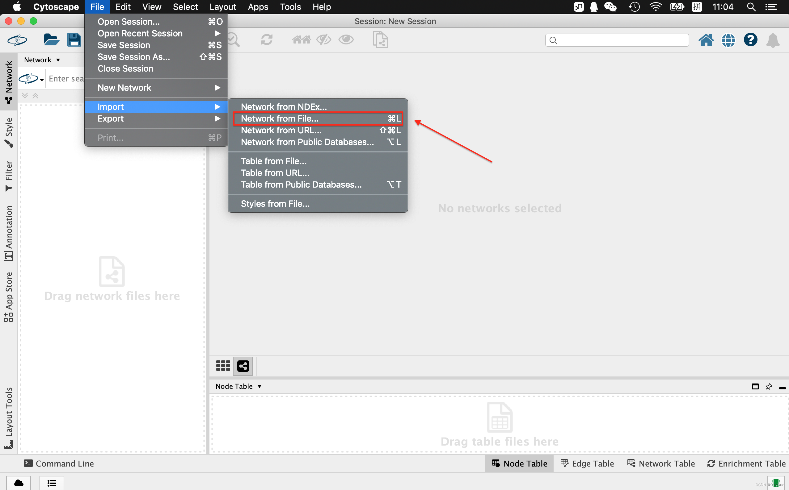NRD Studio网络关系图导入Cytoscape的使用方法-CSDN博客