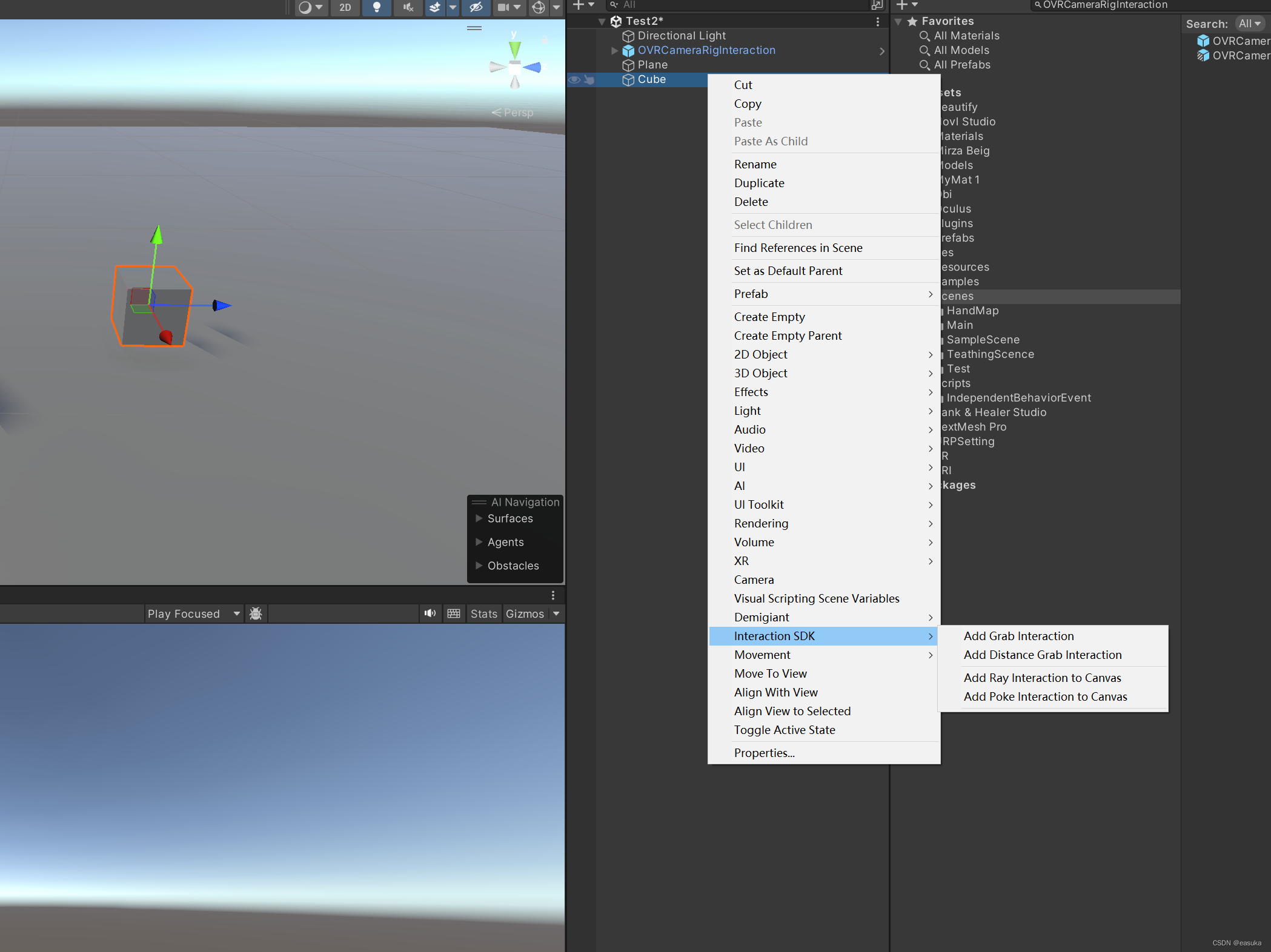 Unity Quest3 快速添加模型交互unity 3d Model Interaction Csdn博客