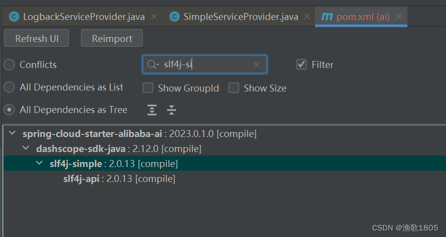 解决SLF4J警告：Class path contains multiple SLF4J providers_class path contains multiple slf4j ...