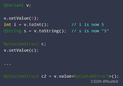 QVariant类_qmetatype::canconvert(qvarient-CSDN博客
